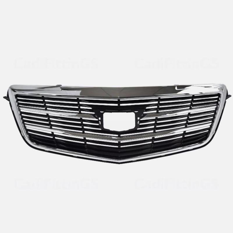 For 2015 2016 2017 2018 2019 Cadillac ATS Front Upper Bumper Grille ...