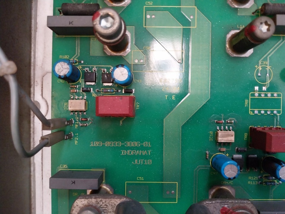 Rexroth Indramat DIAX03 DKR04.1-W400 Drive Controller AC 400-480V 170A ...