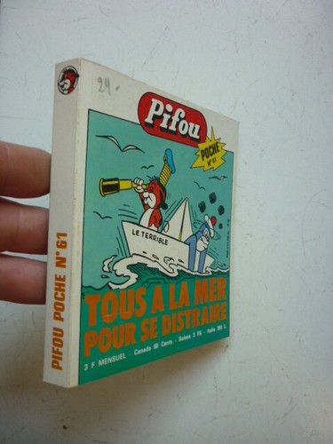 PIFOU POCHE / NUMEROS 61 / JUILLET 1975 | eBay