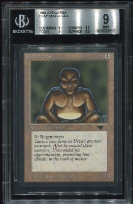 Clay Statue , Antiquities, BGS 9 Graded MTG magic #4081 | eBay