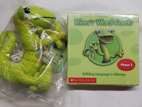 BUILDING LANGUAGE FOR LITERACY-Nina’s Word Cards Phase 2 & Plush Doll ...
