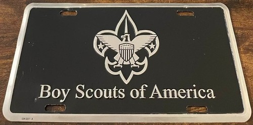 Boy Scouts of America Booster License Plate BSA Eagle Scout Scoutmaster ...