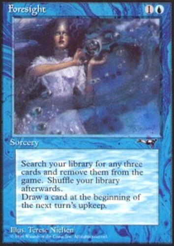 Foresight (White Dress) ~ Near Mint Alliances MTG Magic UltimateMTG ...