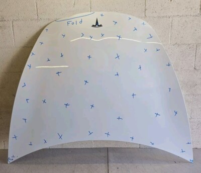 2018 2019 2020 2021 2022 2023 TESLA MODEL 3 HOOD ALUMINUM 1081309-E0-C ...