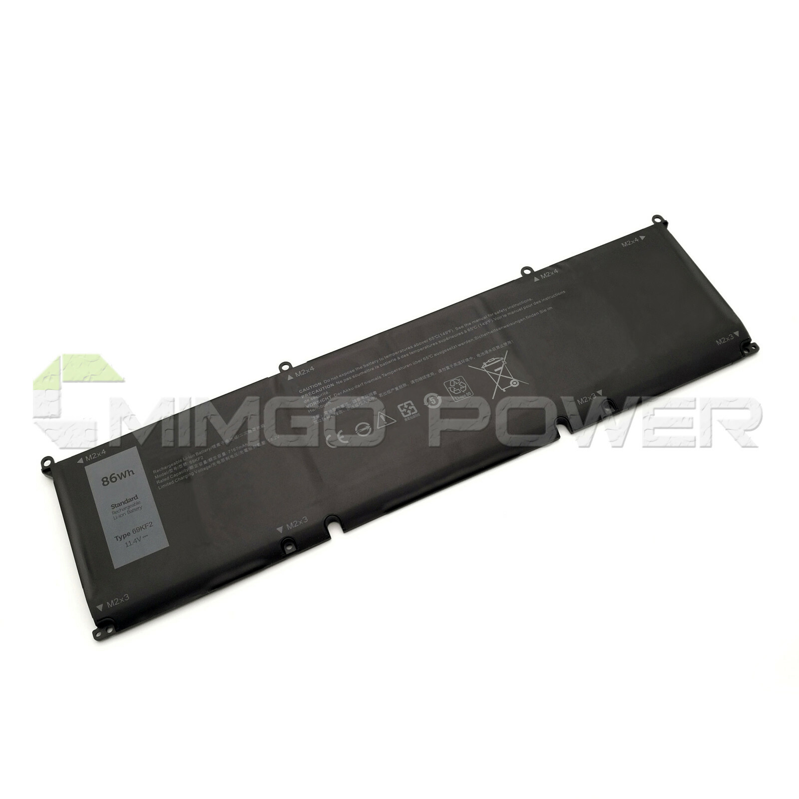 New 69KF2 8FCTC 86Wh Battery for Dell Alienware M15 M17 R3 P45E 2020 ...