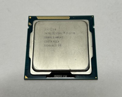 Intel Core i7-3770 CPU/Processor | 3.4GHz | Quad-Core | LGA 1150 ...