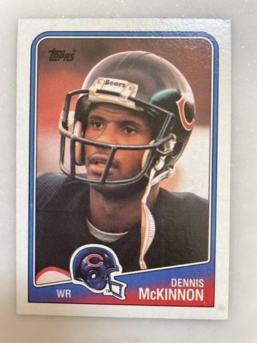 1988 Tops Dennis McKinnon 74 - Chicago Bears Card | eBay