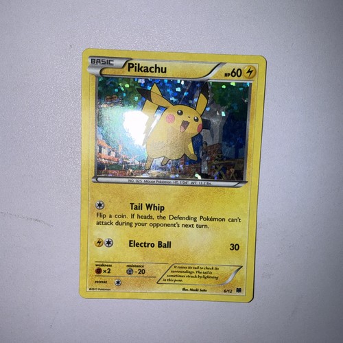 Pikachu 6/12 Holo McDonald's Promo 2015 Pokemon | eBay