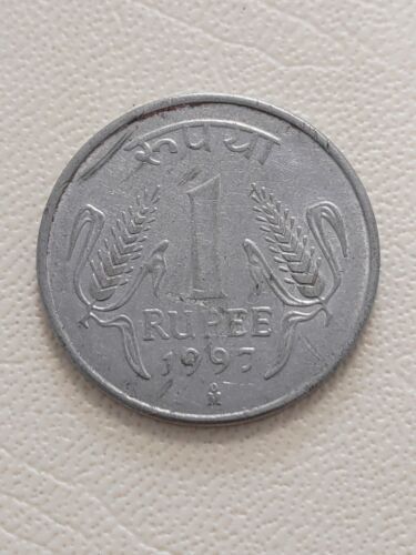 Indian 1 Rupee 1997 OM mint Mark Kayihan Coins T146 | eBay