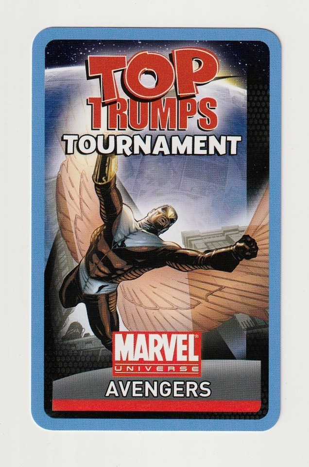 BARON ZEMO 2009 Top Trumps Tournament Marvel Avengers Game Card Harbin ...