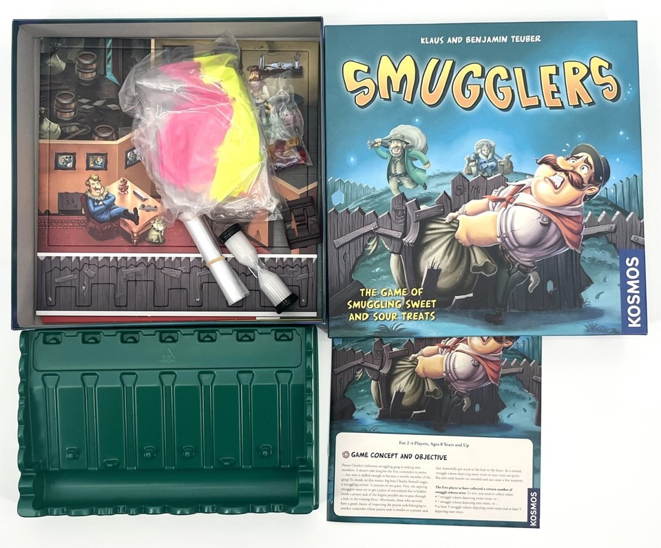Smugglers Board Game by Kosmos Strategic Multi-Player NEW Open Box ...