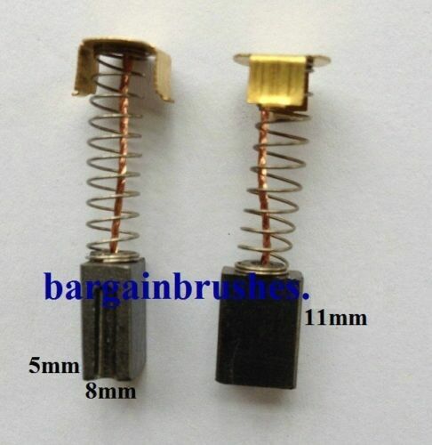 Carbon Brushes for Red Power Devil Angle Grinder drill Motor brush pair ...