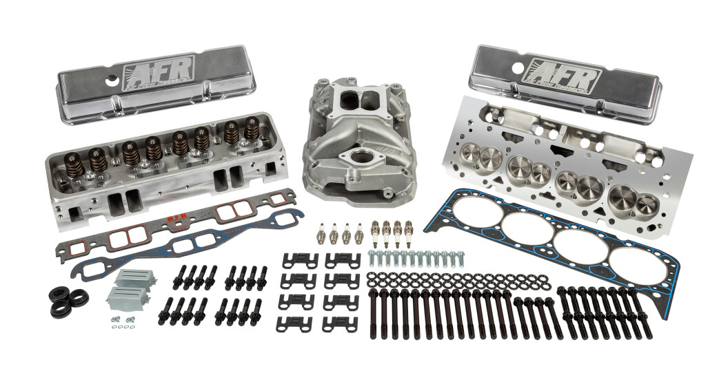 AFR 195cc SBC Enforcer Top-End Engine Kit For SBC 355-400 Stroker ...