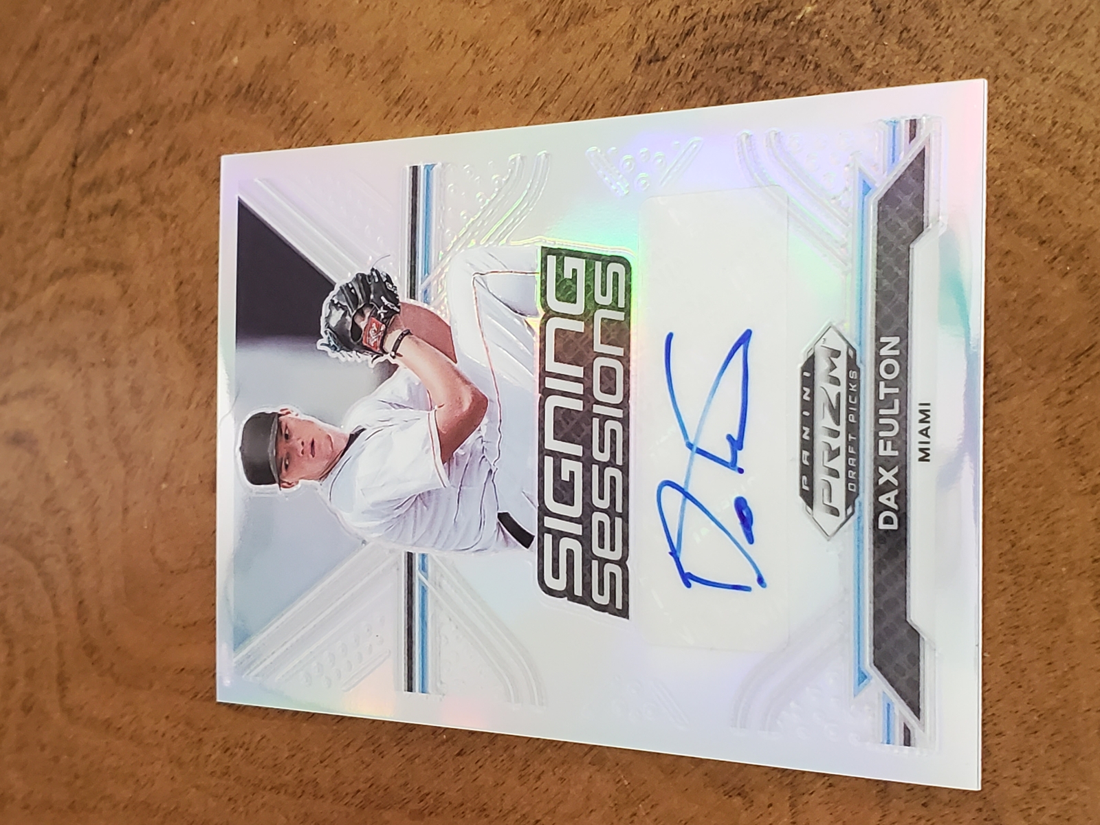 2021 Panini Prizm Draft Picks Signing Sessions Dax Fulton #SS-DF Auto ...