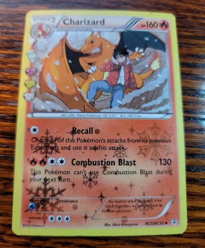 Charizard RC5/RC32 Holo MP Pokemon TCG Card Radiant Collection ...