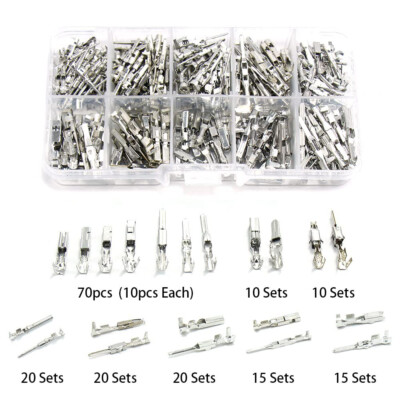 290Pcs Car Electrical Wire Terminal Pins Kit for Automotive Connectors ...