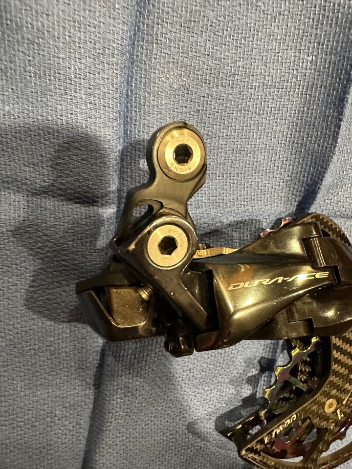 Shimano RD-9150 Dura Ace Di2 11 spd rear der w/Lg pulleys & ceramic ...