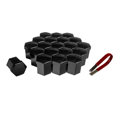 20x Radschraubenkappen Abdeckkappen für Radschrauben Radmuttern SW 17 ...