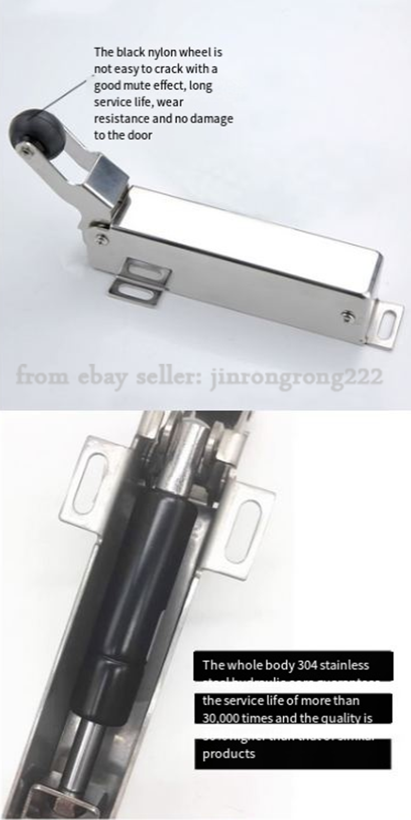 Hydraulic Door Closer Stainless Walk-In Cooler Freezer Door Closer ...