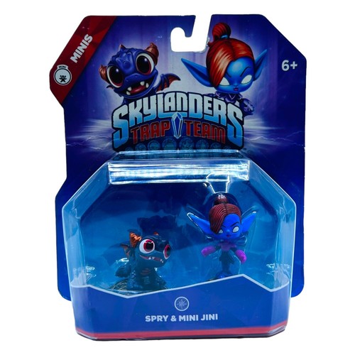 Skylanders Trap Team Spry and Mini Jini Minis Figures 2-Pack Brand New ...