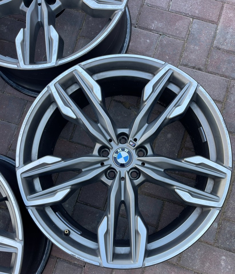 BMW X3 X4 M40i 21 inch Genuine OEM 718M Titanium Wheels Set | eBay
