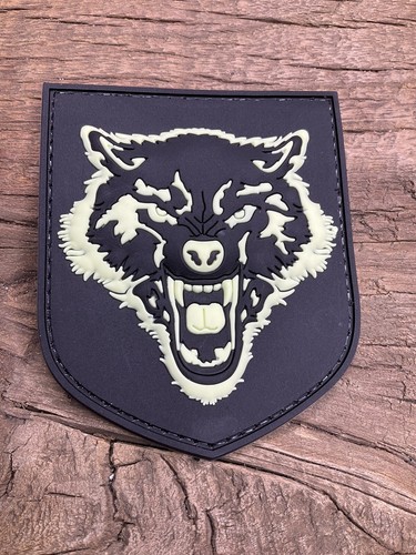 Patch PVC Tactical Morale HOOK-3D PVC Wolf Werewolf Glow In The Dark Beast | eBay
