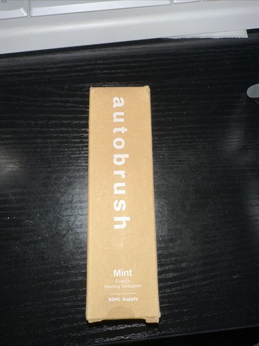 AutoBrush Original Mint Flavor Fluoride-Free Foaming Toothpaste for ...