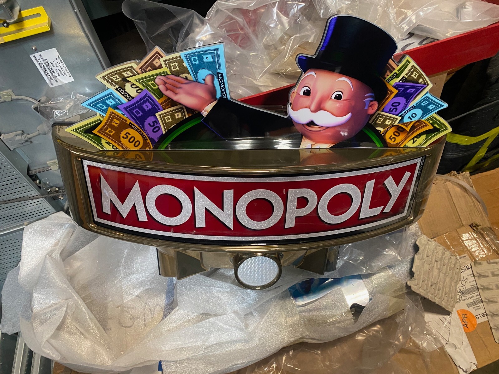 MONOPOLY SLOT MACHINE TOPPER NEW | eBay