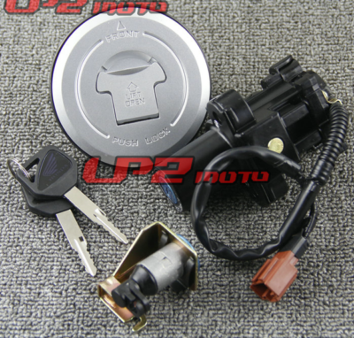 Ignition Switch Lock Fuel Gas Cap Key Set Honda CBR500R CB500F CB500X ...