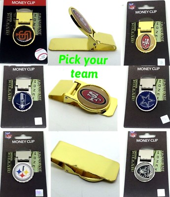 NFL Team Metal Money Clip ( 709 style) | eBay