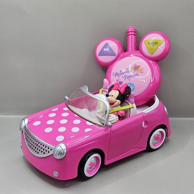 IMC Toys Disney Minnie Mouse Bow-Tique RC Car Toys Pink Remote Control ...