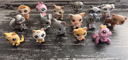 Littlest Pet Shop LPS AUTHENTIC Lot Of 18 Cats, Dogs, & Others FAST ...