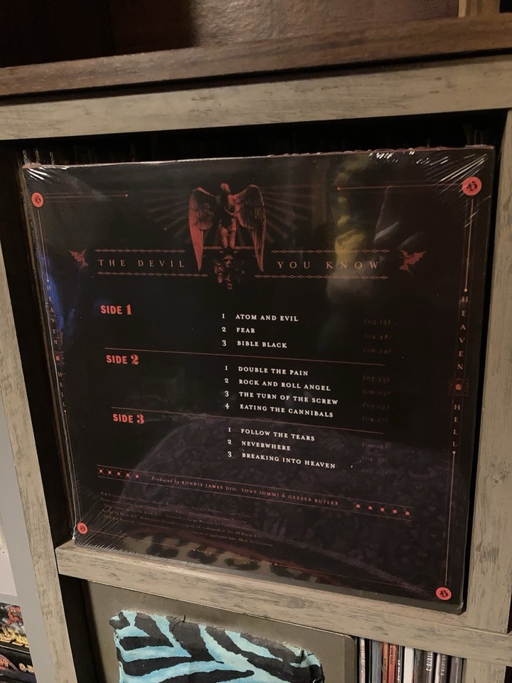 HEAVEN AND HELL vinyl LP X2 THE DEVIL YOU KNOW Black Sabbath DIO NEW SEALED | eBay