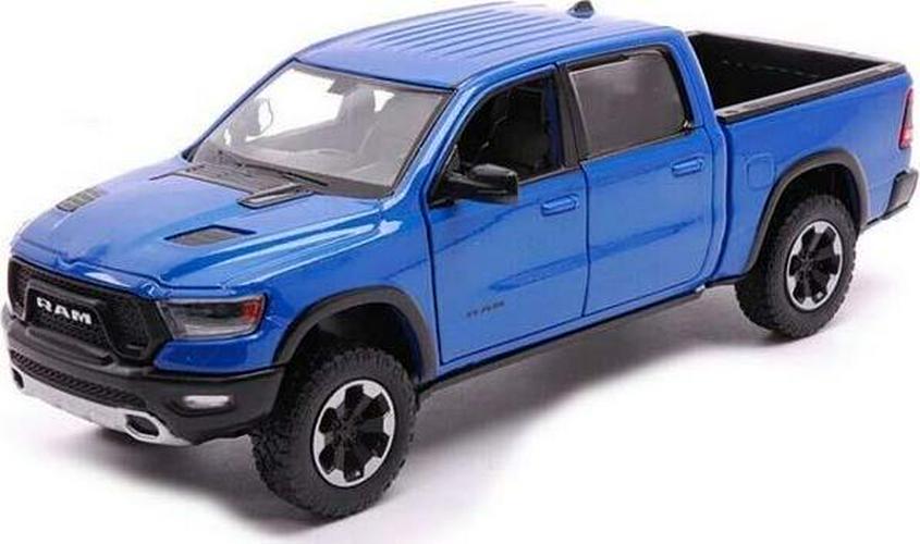 2019 Ram 1500 Rebel Crew Cab - Blue (Timeless Legends) Diecast 1:27 ...