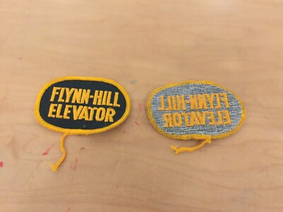 elevator patch, flynn hill, new old stock, 1960's | eBay
