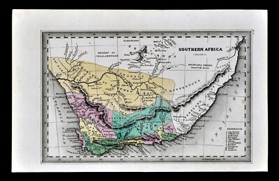 Pre-1900 - Map Cape Colonial