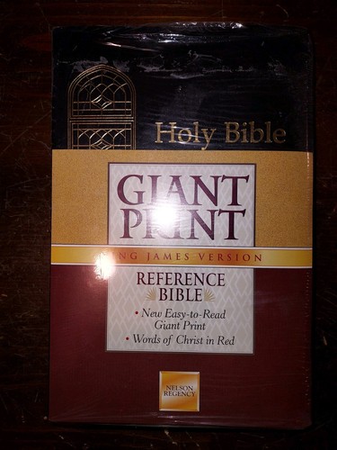 Giant Print KJV Reference Bible Factory Sealed! Free Shipping! | eBay