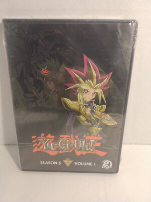 DVD Yu-Gi-Oh Season 5 Volume 1 2014 2 Disc Set Sealed YGO Yugioh ...