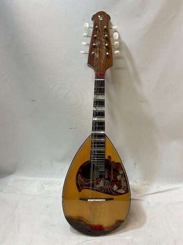 Mandolin Rafaelle Calace & Figlio Type 15 Natural Bowl Back Made in ...