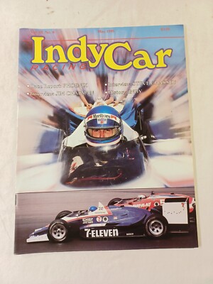 Indy Car Racing Magazine Vol III No 8 May 1986 Phoenix Steve Chassey | eBay