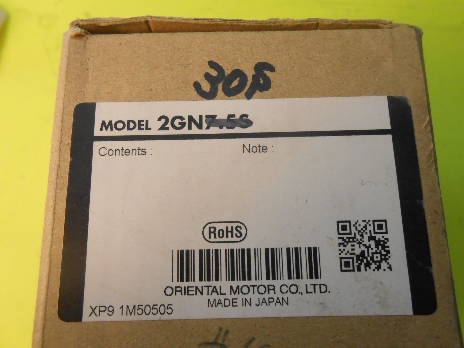 ORIENTAL MOTOR Gear Head 2GN30S | eBay