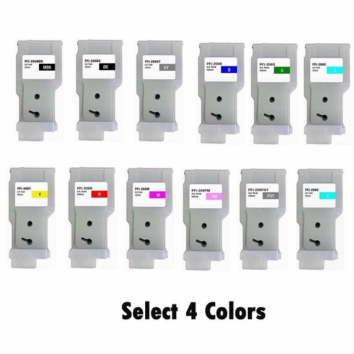 Pick PFI-206 Compatible ink cartridges for Canon imagePROGRAF iPF6400 ...