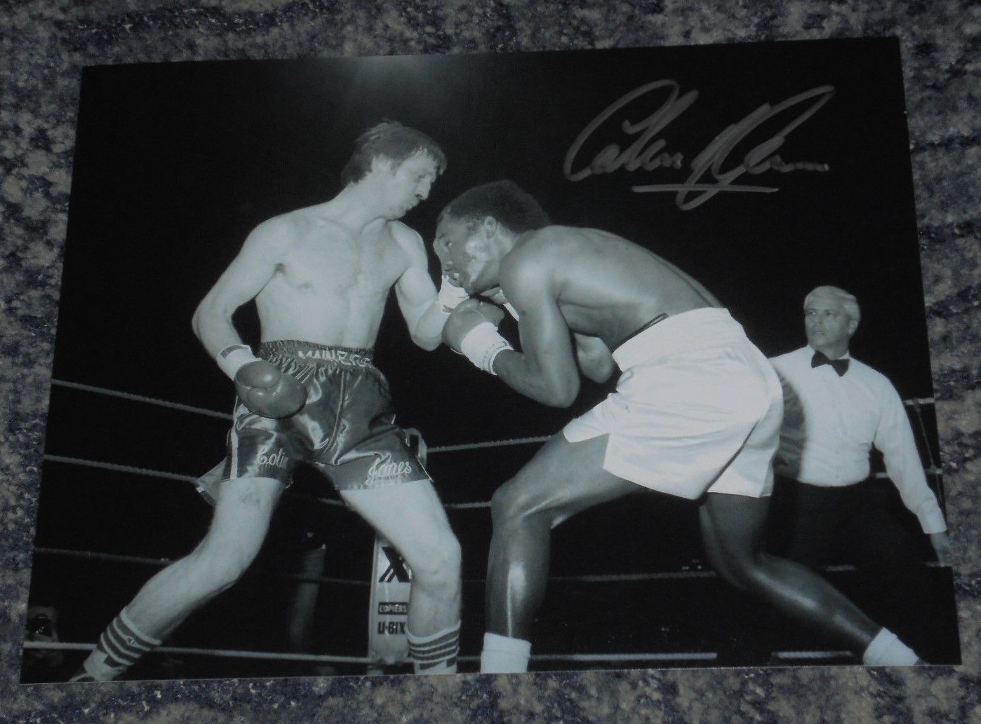 COLIN JONES - BOXING CHAMPION - 10x8 PHOTO SIGNED. (19) | eBay UK