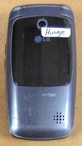 LG VX5400 - Silver and Gray ( Verizon ) Cellular Flip Phone - READ | eBay
