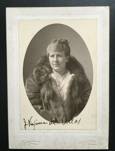 Virginia Woodbury Lowery Brunetti Duchess of Arcos Signed Photo | eBay