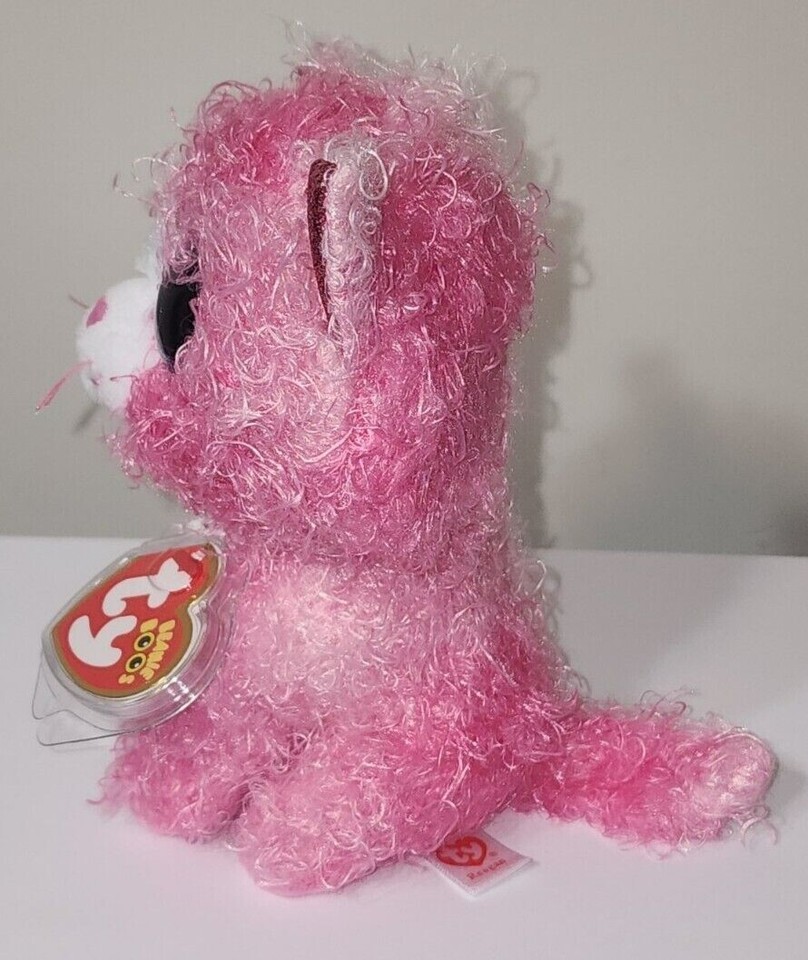 Ty Beanie Boos - REAGAN the Pink Cat (6 Inch) NEW MWMTs Plush Stuffed ...
