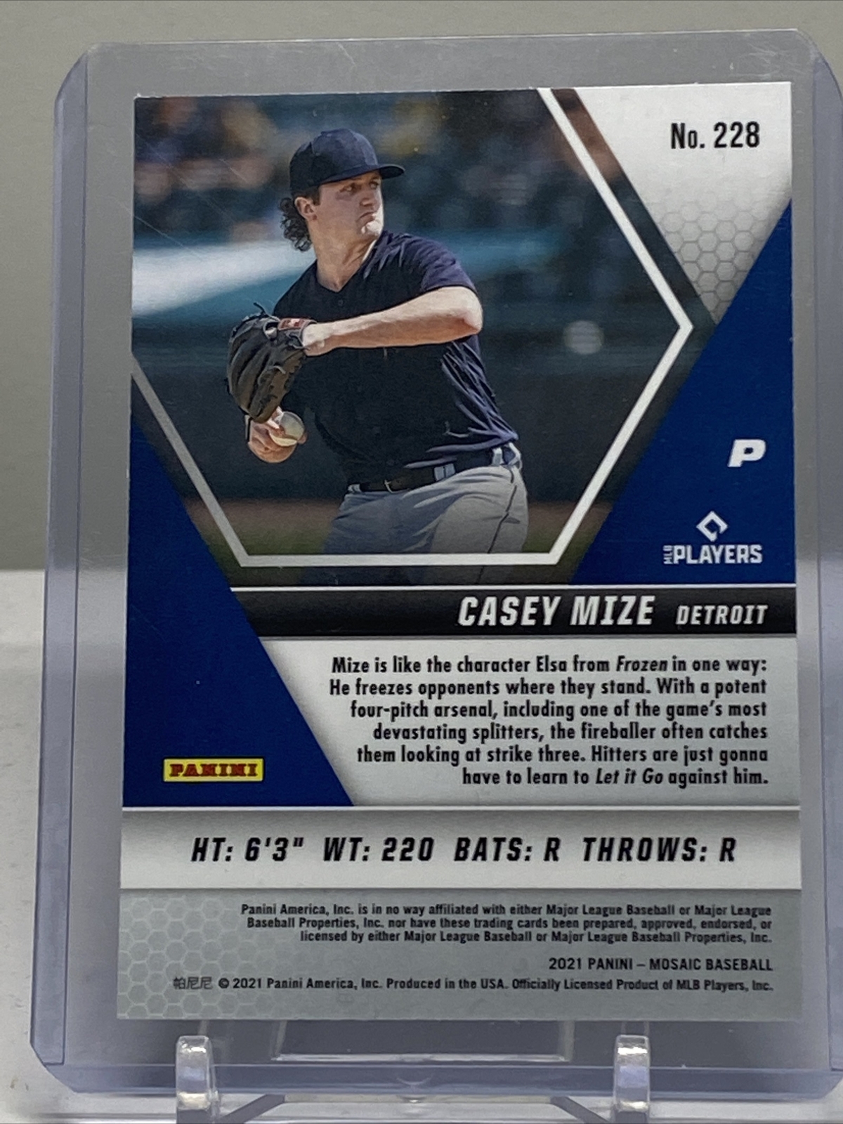 2021 Panini Mosaic - Rookie Mosaic #228 Casey Mize (RC) for sale online ...