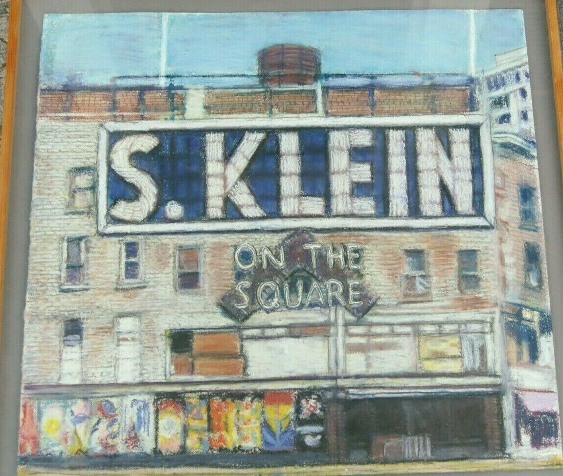 Fantastic Gil Borgos "Kleins" Original Mixed Media Cityscape. Venice CA ...