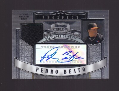 2007 Bowman Sterling Prospect Pedro Beato Jersey Autograph #BSP-PB ...