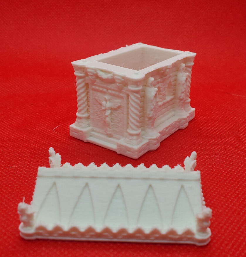 HO Scale Graveyard Crypt Tomb Mausoleum Grave White-Unpainted | eBay